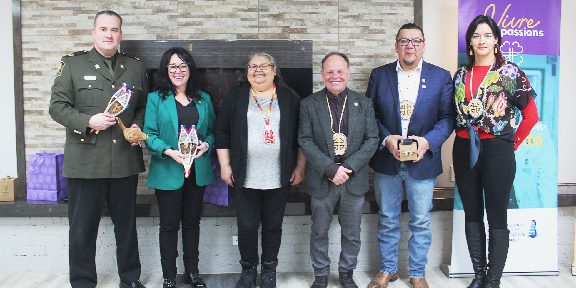 The CBHSSJB, Sureté du Québec and Centre régional de santé et services ...