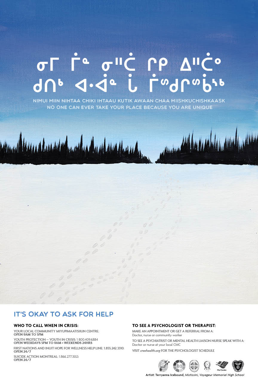 Suicide Awareness and Prevention Posters - MikwChiyam Collaboration ...